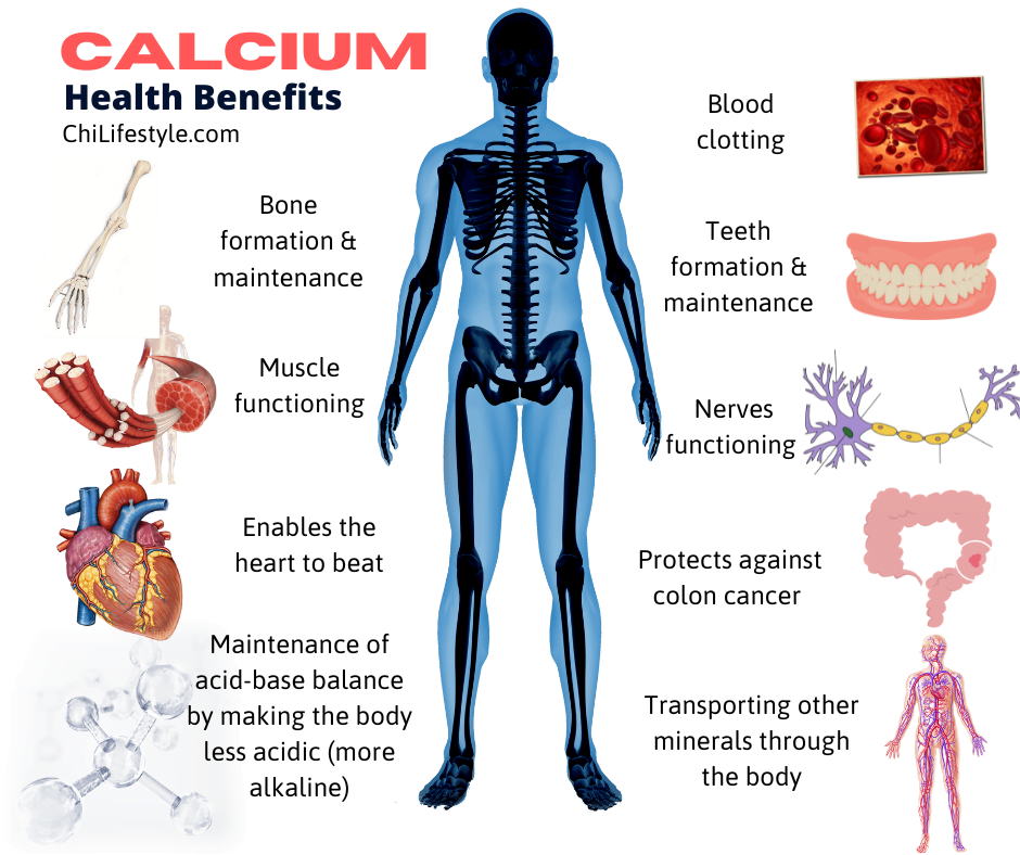 Calcium Health Benefits - ChiLifestyle